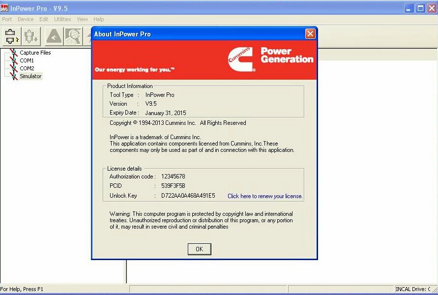 Cummins Inpower, Cummins Inpower Software Download