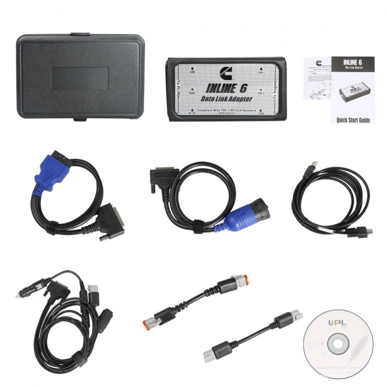 Komatsu Inline 6 Diagnostic Kit, CUMMINS Diagnostic Equipment
