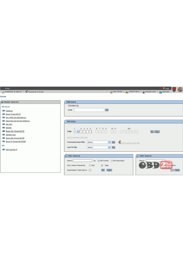 MG Rover, MG, ROVER Car Parts