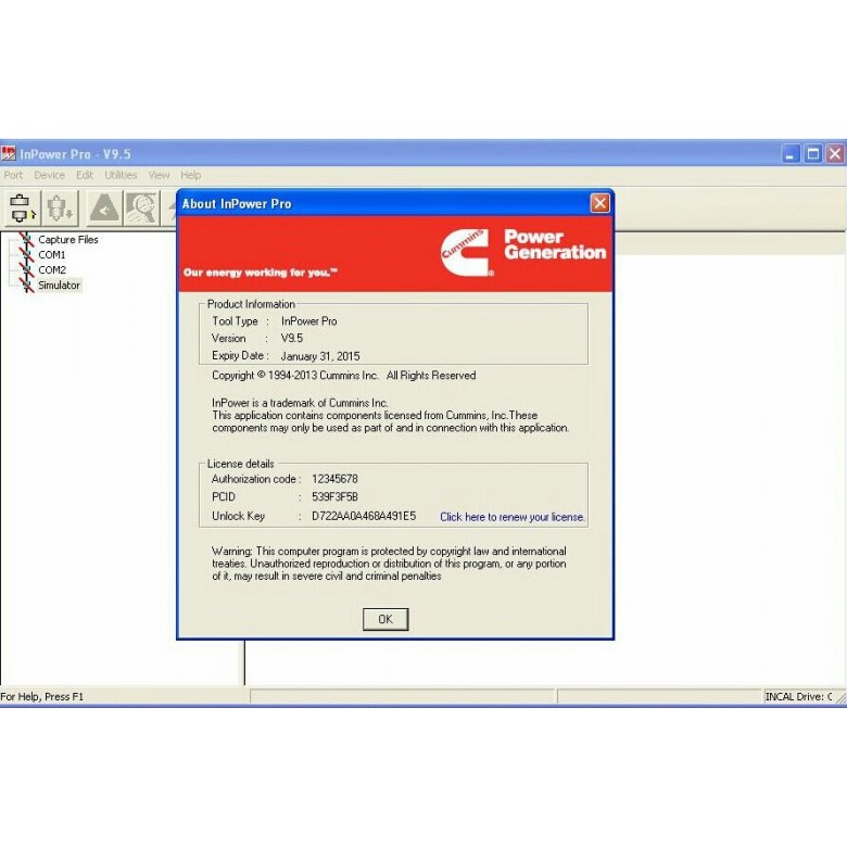 Cummins Inpower, Cummins Inpower Software Download